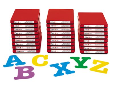 Uppercase Alphabet Dies - 3 1/2" at Lakeshore Learning