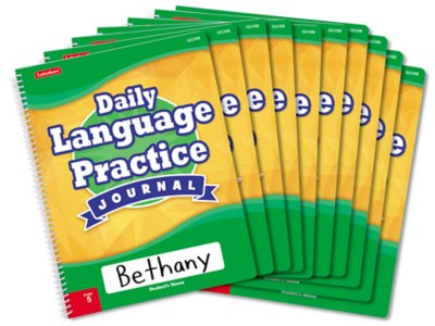 Daily Language Practice Journal - Gr. 5 - Set of 10 at Lakeshore Learning