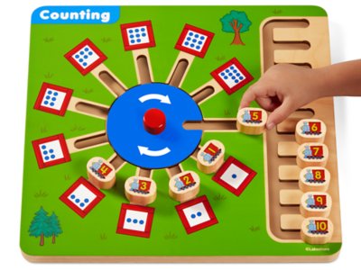 Numbers & Counting Slide & Learn Maze Board at Lakeshore Learning
