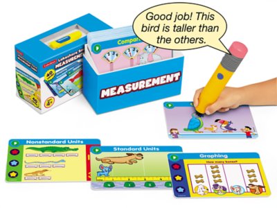 Measurement Smart Pencil Interactive Learning Cards at Lakeshore Learning
