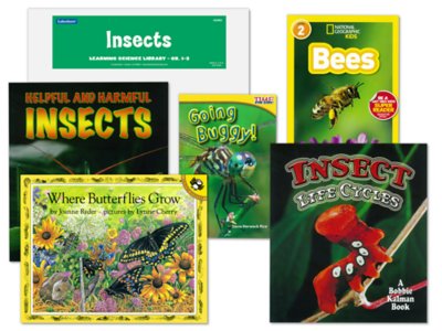 Insects Book Library - Gr. 1-3 at Lakeshore Learning
