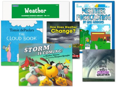 Weather Book Library - Gr. 1-3 at Lakeshore Learning