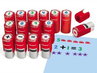 Self-Inking Math Stamps at Lakeshore Learning