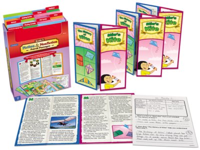 Fiction & Nonfiction Paired Passages - Gr. 3 at Lakeshore Learning