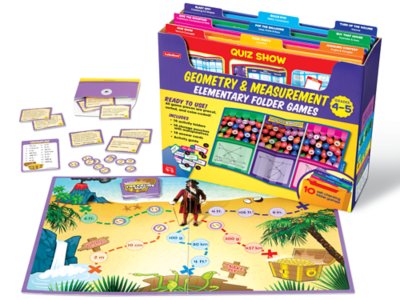 Geometry & Measurement Folder Game Library - Gr. 4-5 at Lakeshore Learning