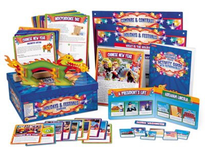 Holidays & Festivals Resource Box - Gr. 1-3 at Lakeshore Learning