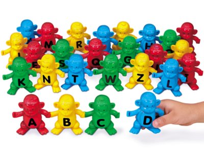 Linking Letter Monkeys - Uppercase at Lakeshore Learning