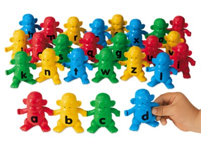 Linking Letter Monkeys - Lowercase at Lakeshore Learning