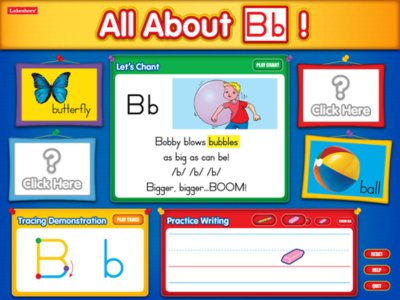 All About Letters - Interactive CD-ROM - Site License at Lakeshore Learning