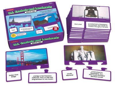 U.S. Symbols & Landmarks Match-Ups at Lakeshore Learning