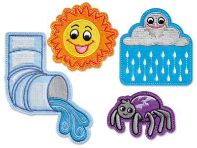 Itsy Bitsy Spider Clip Art