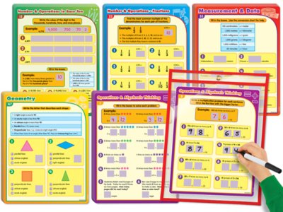 Solve, Flip & Check! Math Practice Cards - Gr. 4 at Lakeshore Learning