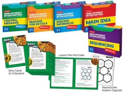 High-Interest Intervention Reading Folders - Gr. 2-3 - Complete Set at ...