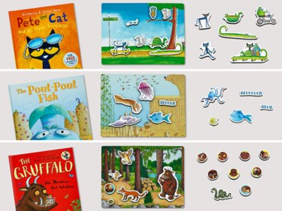 Magnetic Storytelling Kits - Complete Set at Lakeshore Learning