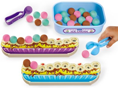 Squeeze, Scoop & Count Ice Cream Shop at Lakeshore Learning