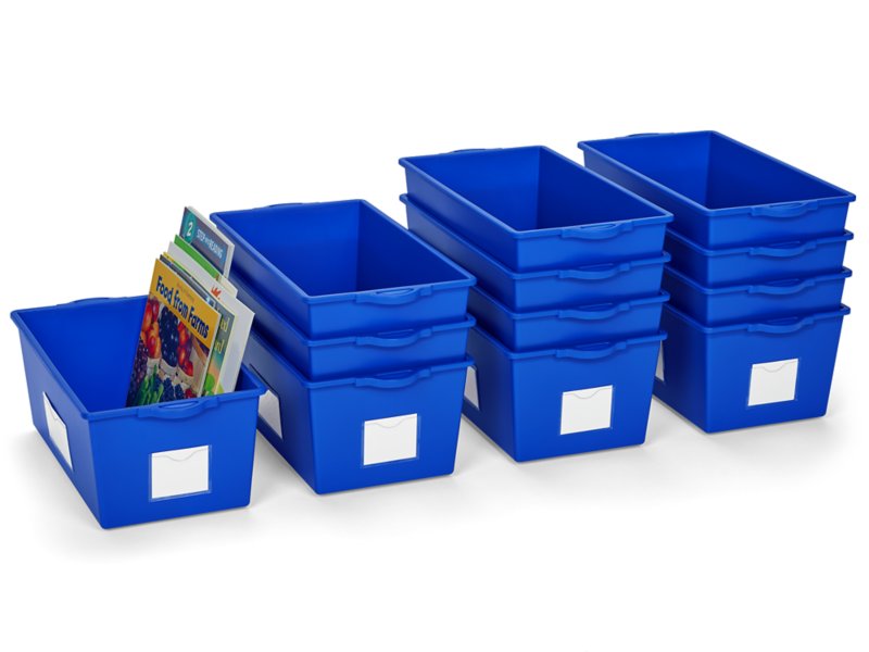 Flex-Space Mobile Book Bin Storage Center at Lakeshore Learning