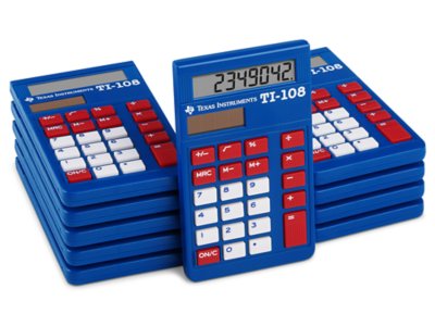 T.I.-108 Calculator - Set of 10 at Lakeshore Learning