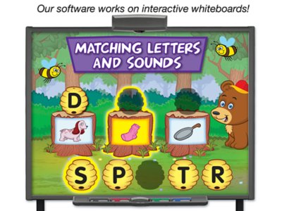 Pick-A-Trick Matching Letters and Sounds Game - Interactive Software ...