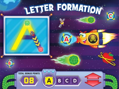 Link-To-Learn Letter Formation Game - Interactive CD-ROMs at Lakeshore ...