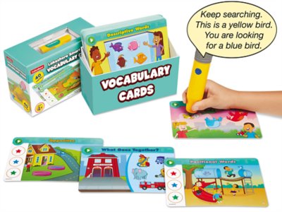 Vocabulary Smart Pencil Interactive Learning Cards at Lakeshore Learning