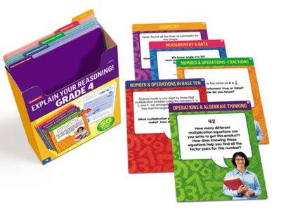 Explain Your Reasoning! Math Prompts - Gr. 4 at Lakeshore Learning