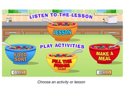 Nutrition Activities - Interactive CD-ROMs at Lakeshore Learning