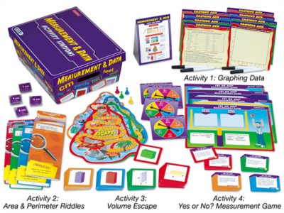 Measurement & Data Activity Station - Gr. 4-5 at Lakeshore Learning