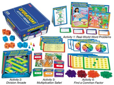 Operations Activity Station - Gr. 4-5 at Lakeshore Learning