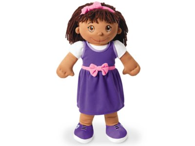 Soft & Washable Hispanic Girl Doll at Lakeshore Learning