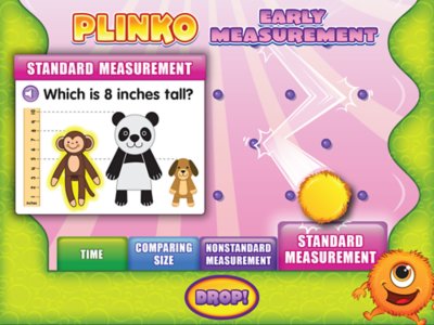 Math Skills Plinko Game - Gr. 1-2 - Interactive Software - Single ...
