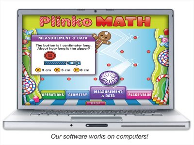 Math Skills Plinko Game - Gr. 1-2 - Interactive Software - Single ...