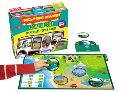 Social Studies File Folder Games - Gr. 2-3 at Lakeshore Learning