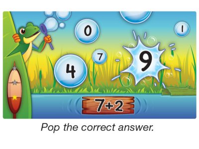 Bubble Pop! Math Challenge Games - Gr. 1‑2 - Interactive CD-ROMs at ...