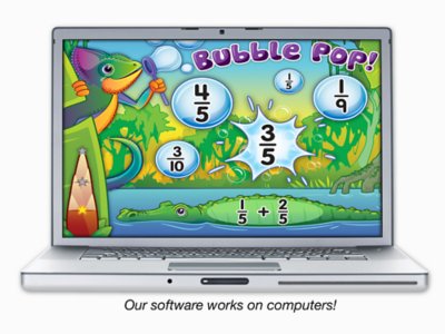 Bubble Pop! Math Challenge Games - Gr. 3‑4 - Interactive CD-ROMs at ...