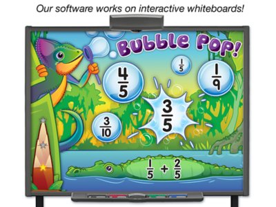 Bubble Pop! Math Challenge Games - Gr. 3‑4 - Interactive CD-ROMs at ...