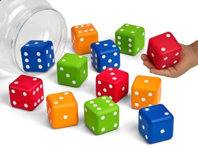 Giant Multisided Activity Dice at Lakeshore Learning