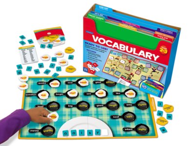 Vocabulary Folder Game Library - Gr. 2-3 at Lakeshore Learning