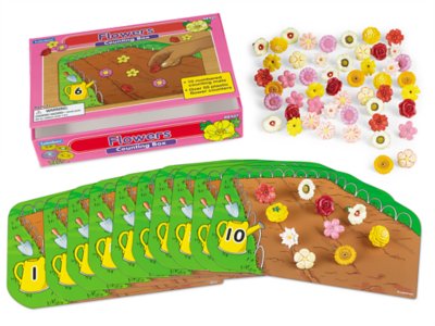 Flowers Counting Box at Lakeshore Learning