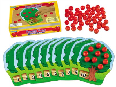 Apple Tree Counting Box at Lakeshore Learning