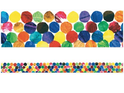 Eric Carle Dotted Border at Lakeshore Learning