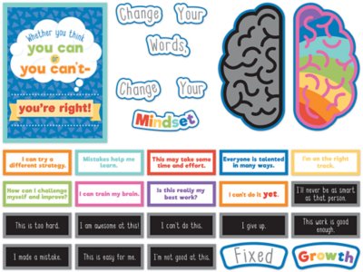 Growth Mindset Bulletin Board Set at Lakeshore Learning