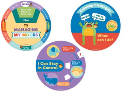 Social-Emotional Calming Strategy Wheels at Lakeshore Learning