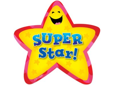 Super Star! Badges at Lakeshore Learning