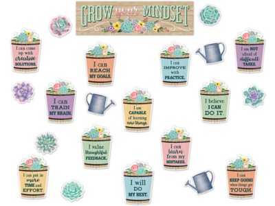 Growth Mindset Bulletin Board Set at Lakeshore Learning