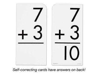Addition 0-12 Flash Cards at Lakeshore Learning