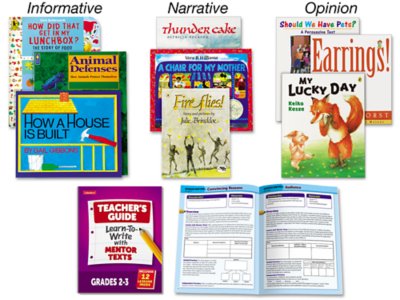 Learn-To-Write with Mentor Texts - Gr. 2-3 at Lakeshore Learning