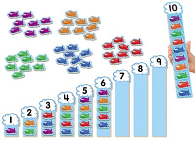 Magnetic Counting Rods at Lakeshore Learning