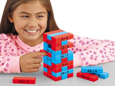 Brick Buster Toppling Tower Game at Lakeshore Learning