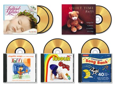 102 Children’s Songs - Set of 3 CDs at Lakeshore Learning