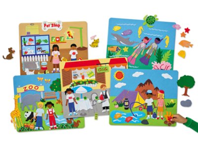 Create-A-Scene Felt Board Series at Lakeshore Learning